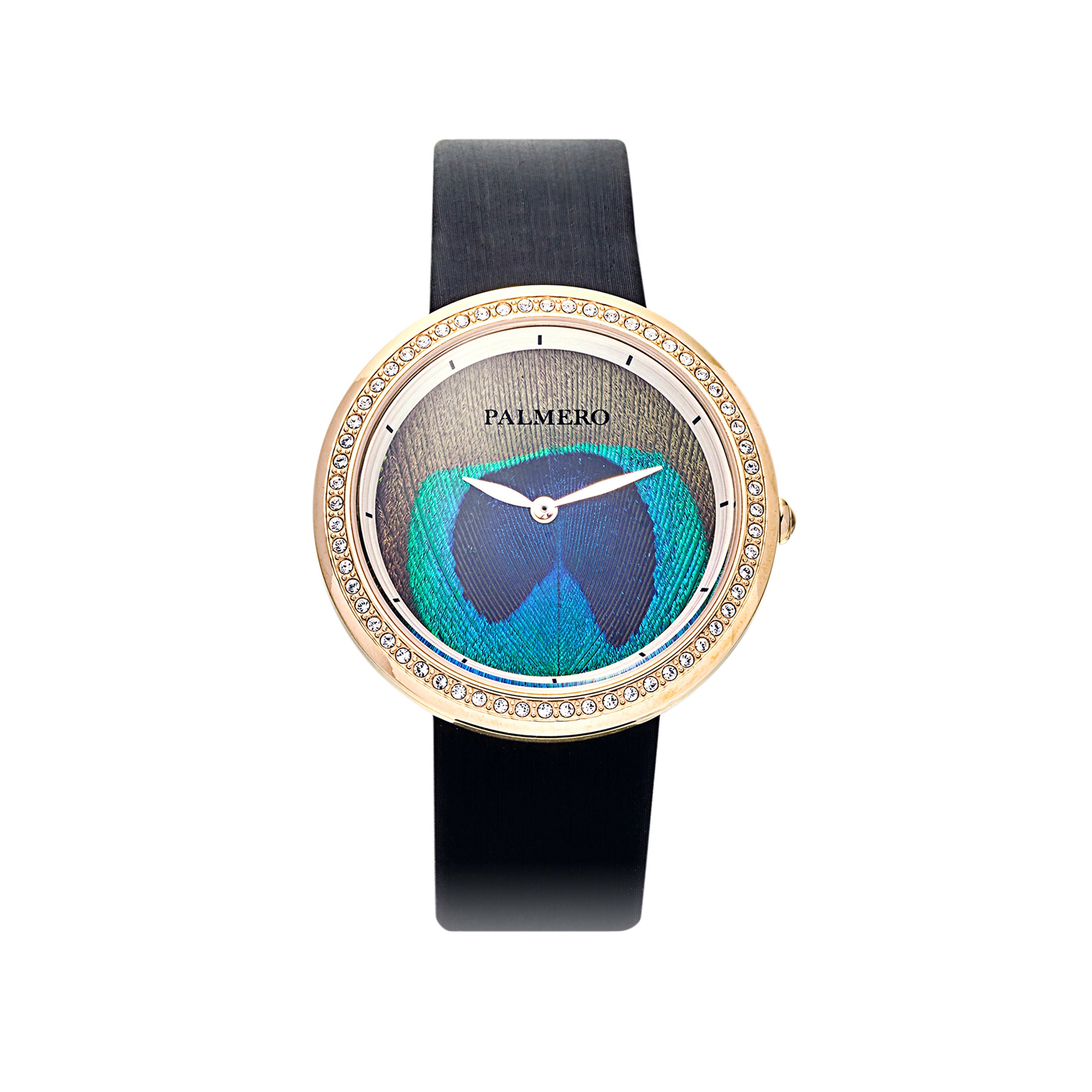 Palmero Ocelli Watch - Rose Gold and Black Strap – Palmero House